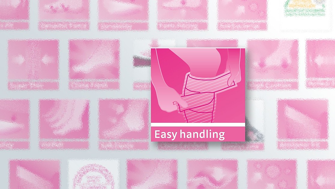 Easy handling – Einfaches An- & Ausziehen für mehr Therapietreue